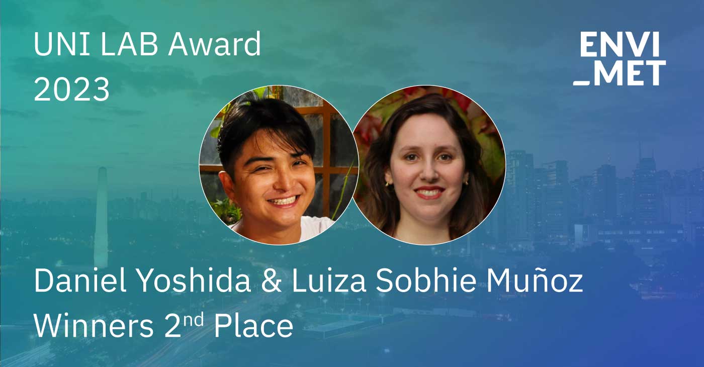2nd Place - Daniel Yoshida & Luiza Sobhie Muñoz - ENVI-met